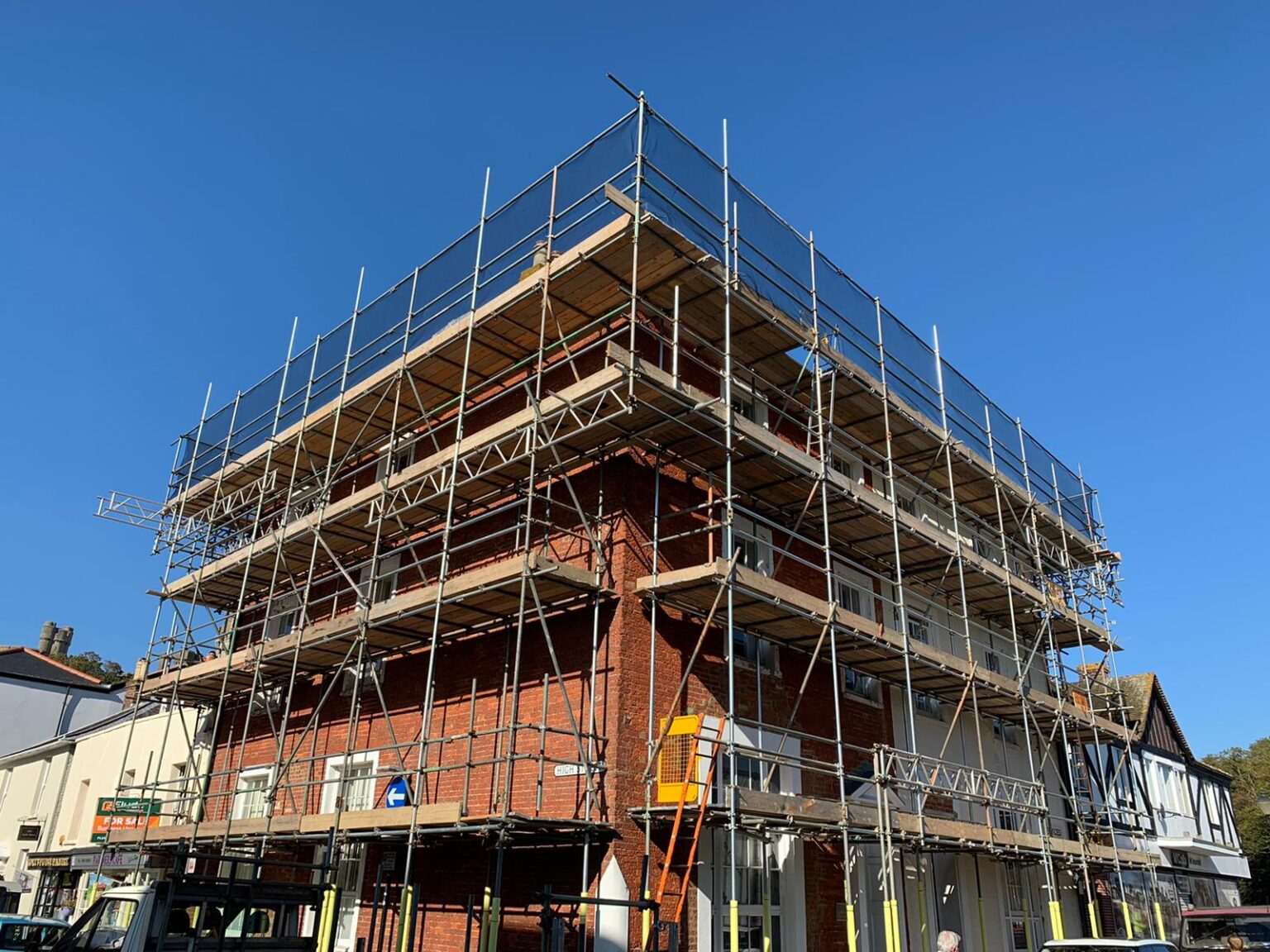 Successful Scaffolding Project in Croydon BR3 - Billa Scaffolding