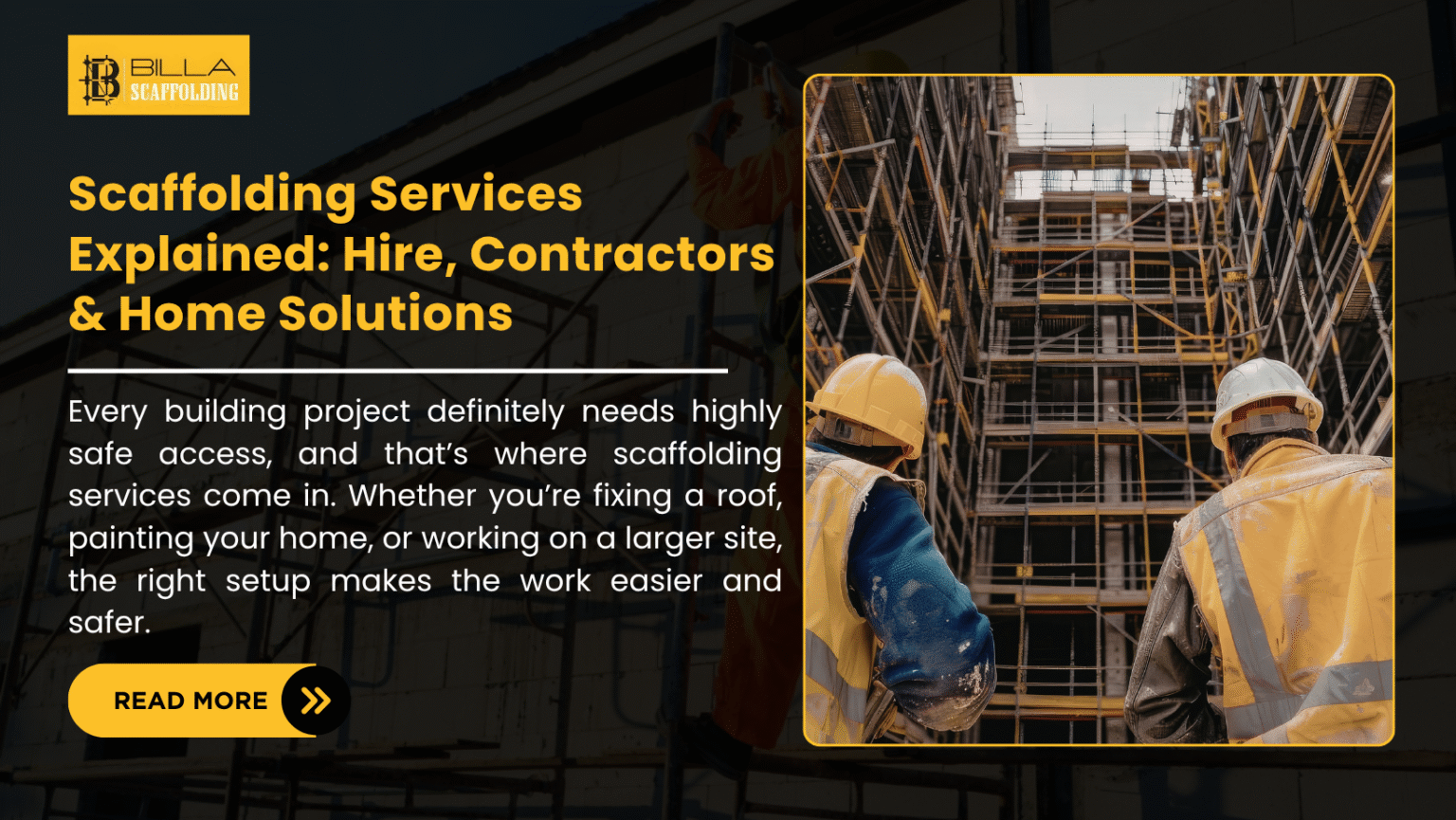Gantry Scaffold Platforms & Access Solutions | Billa Scaffolding