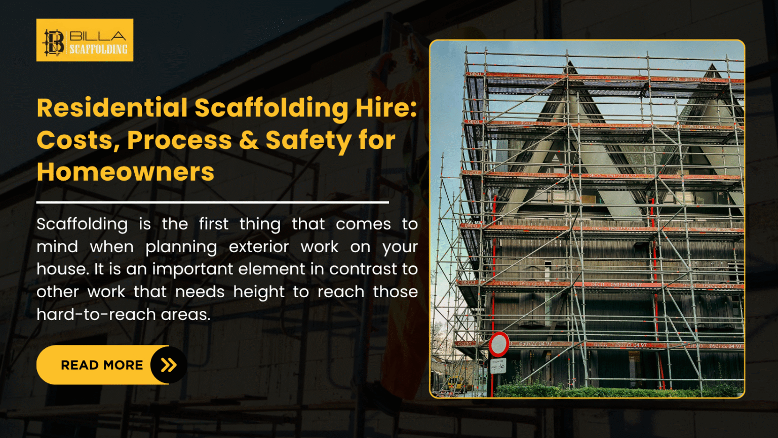 Gantry Scaffold Platforms & Access Solutions | Billa Scaffolding